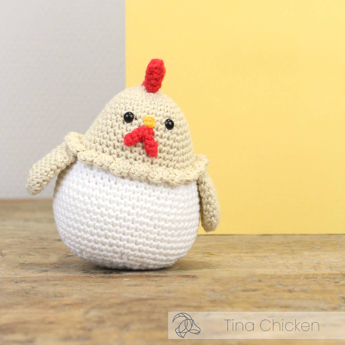 Kit de Ganchillo - Gallina Tina - Hardicraft – ElMundoEnCruz